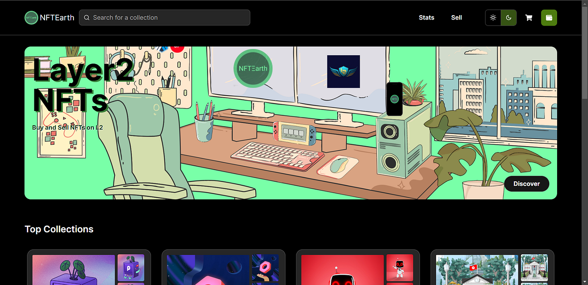 Introducing NFTEarth: A Layer 2 focused NFT marketplace | by Susanboyle | Medium
