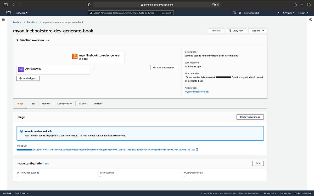 AWS Lambda container images. In December 2020, AWS released a new… | by ...