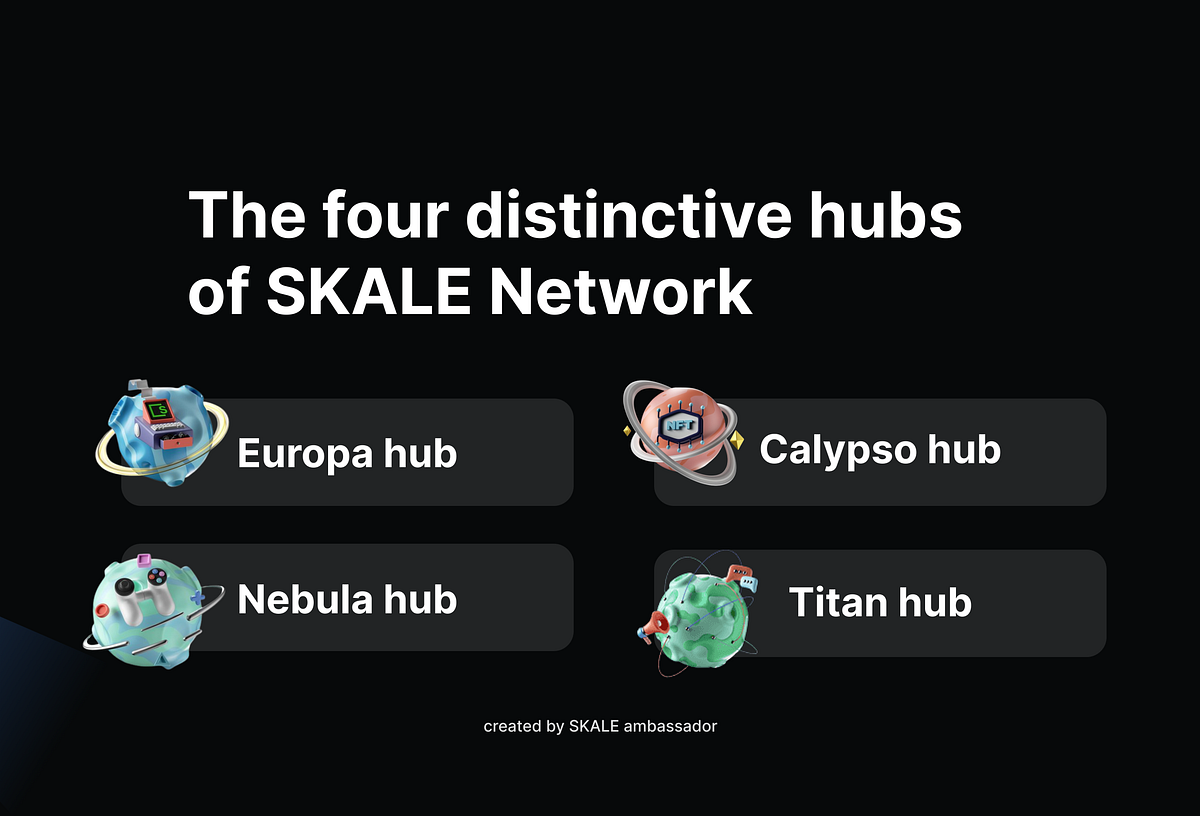 The Four Distinctive Hubs on SKALE Network | by Berry Brains | Medium