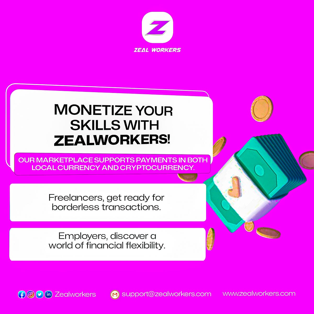 Monetize your skills with ZealWorkers! - Zealworkers - Medium
