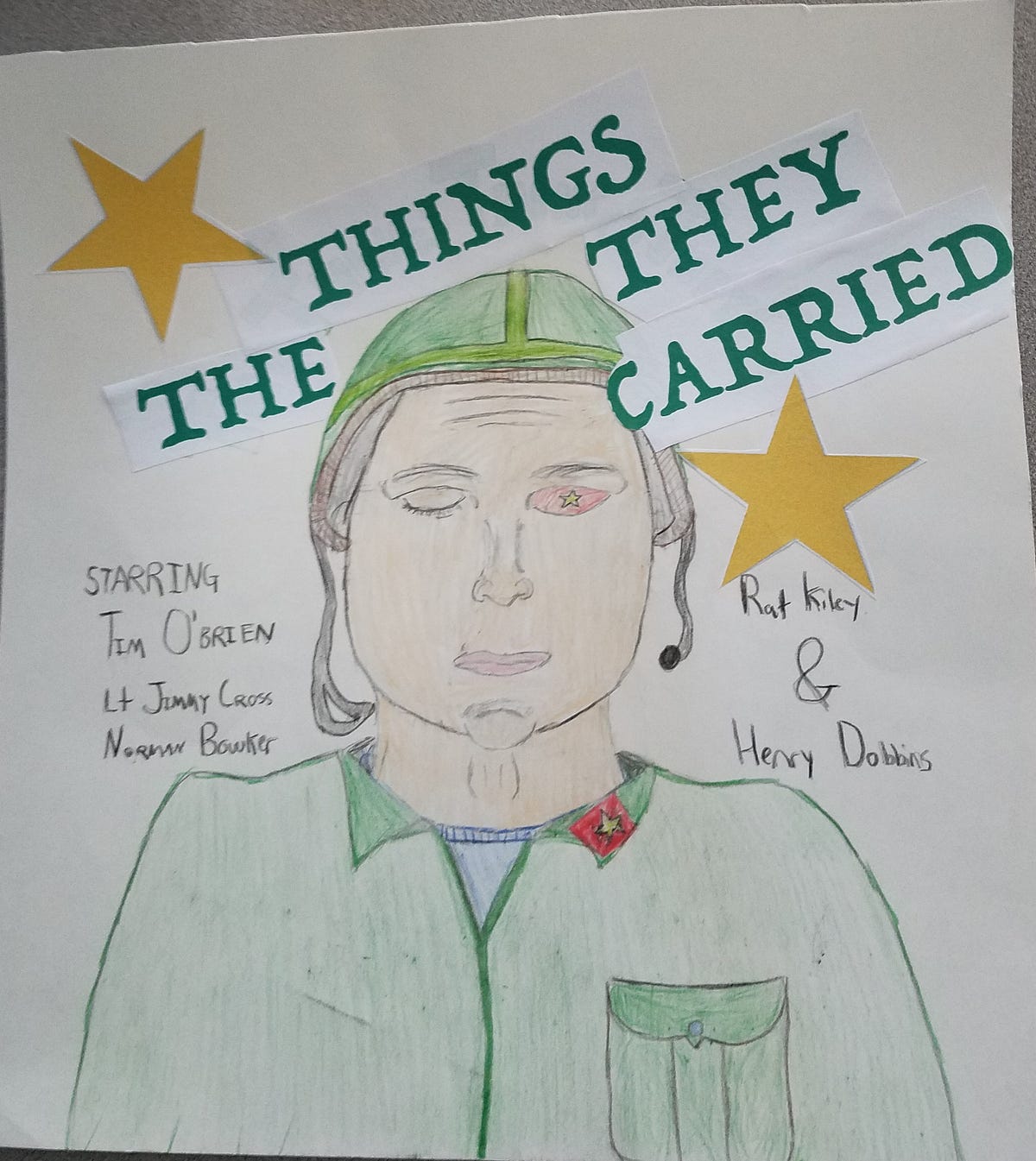 The Things They Carried Drawings