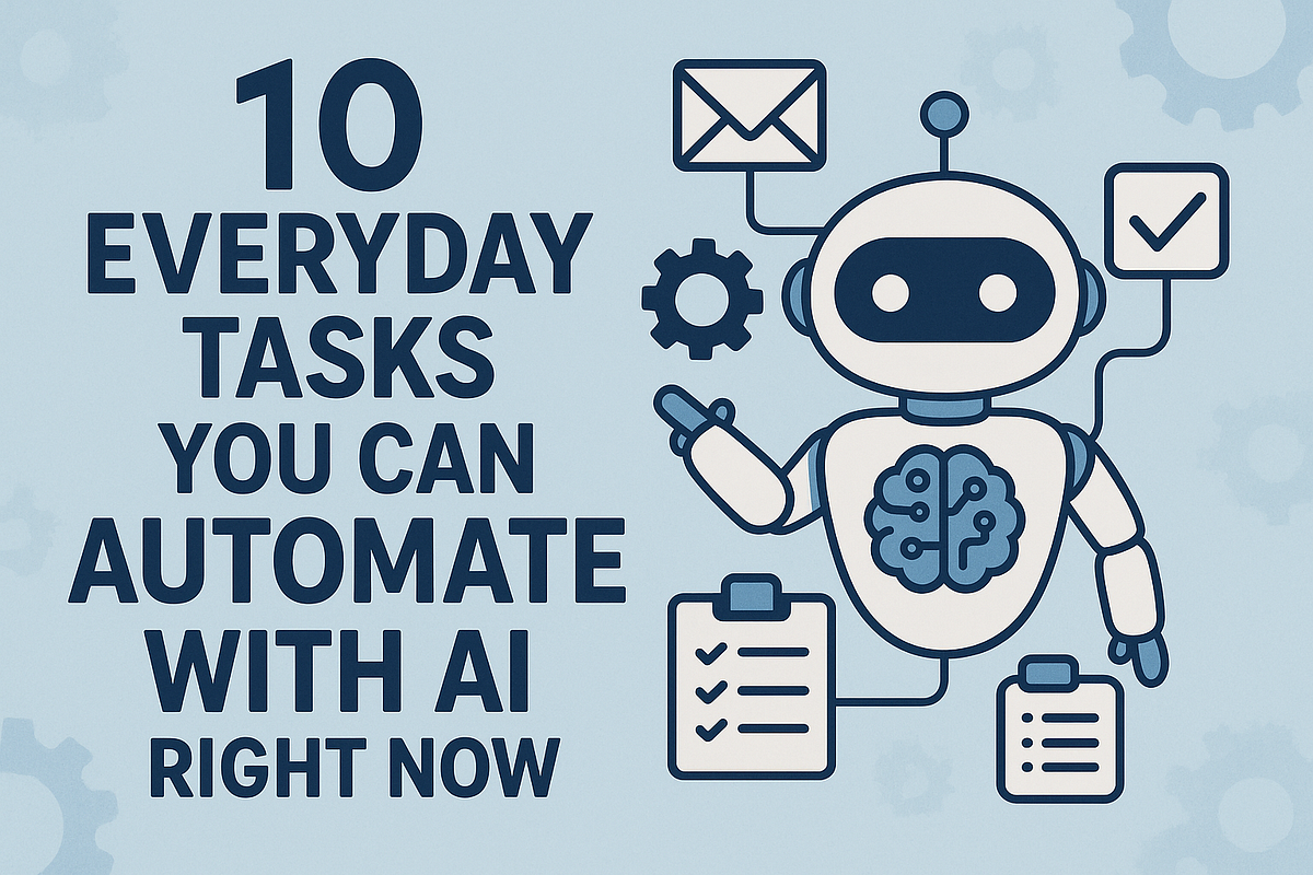 10 Everyday Tasks You Can Automate With AI Right Now | by Stonevale AI | Medium