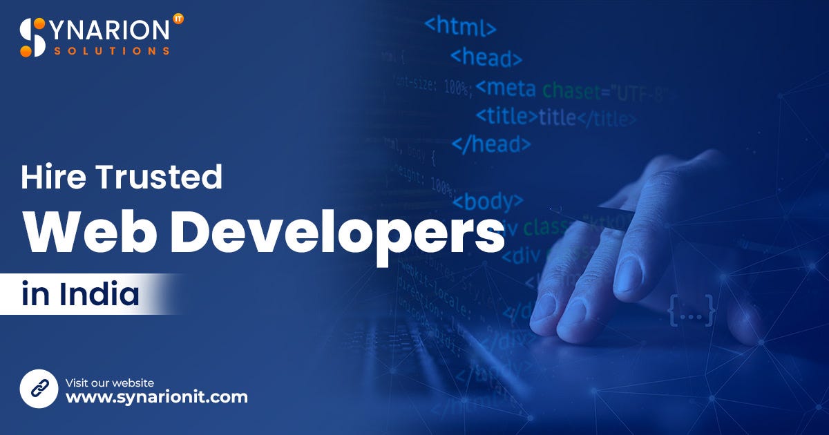 Hire Trusted Web Developers in India | Medium