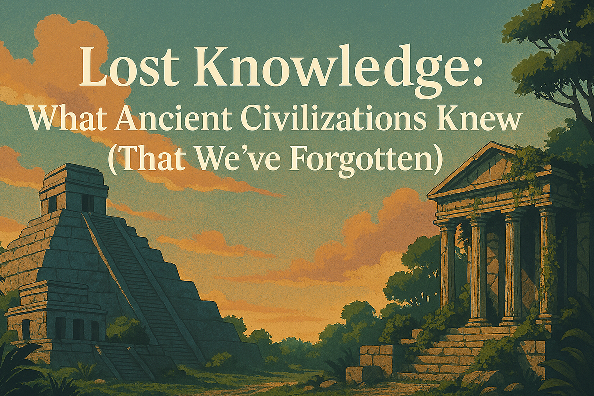 Lost Knowledge: What Ancient Civilizations Knew (That We’ve Forgotten ...