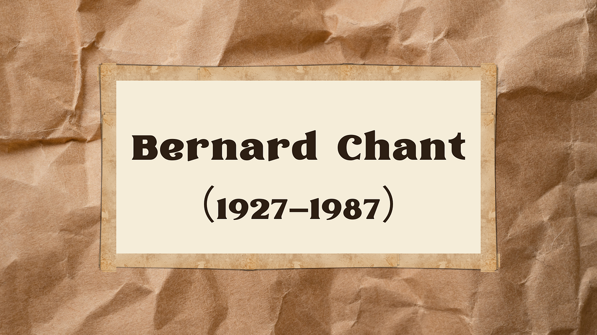 【探秘調香師•Bernard Chant】 | by Nefertari | Medium