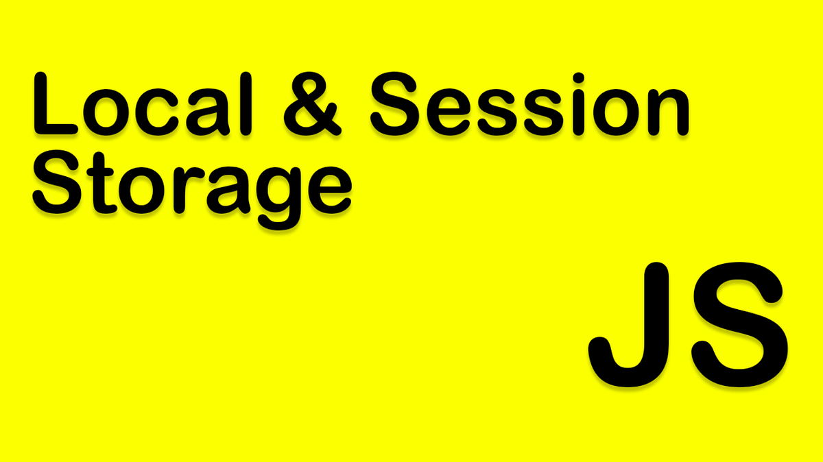 Trabalhando com Local e Session Storage no Javascript — Encapsulando e ...