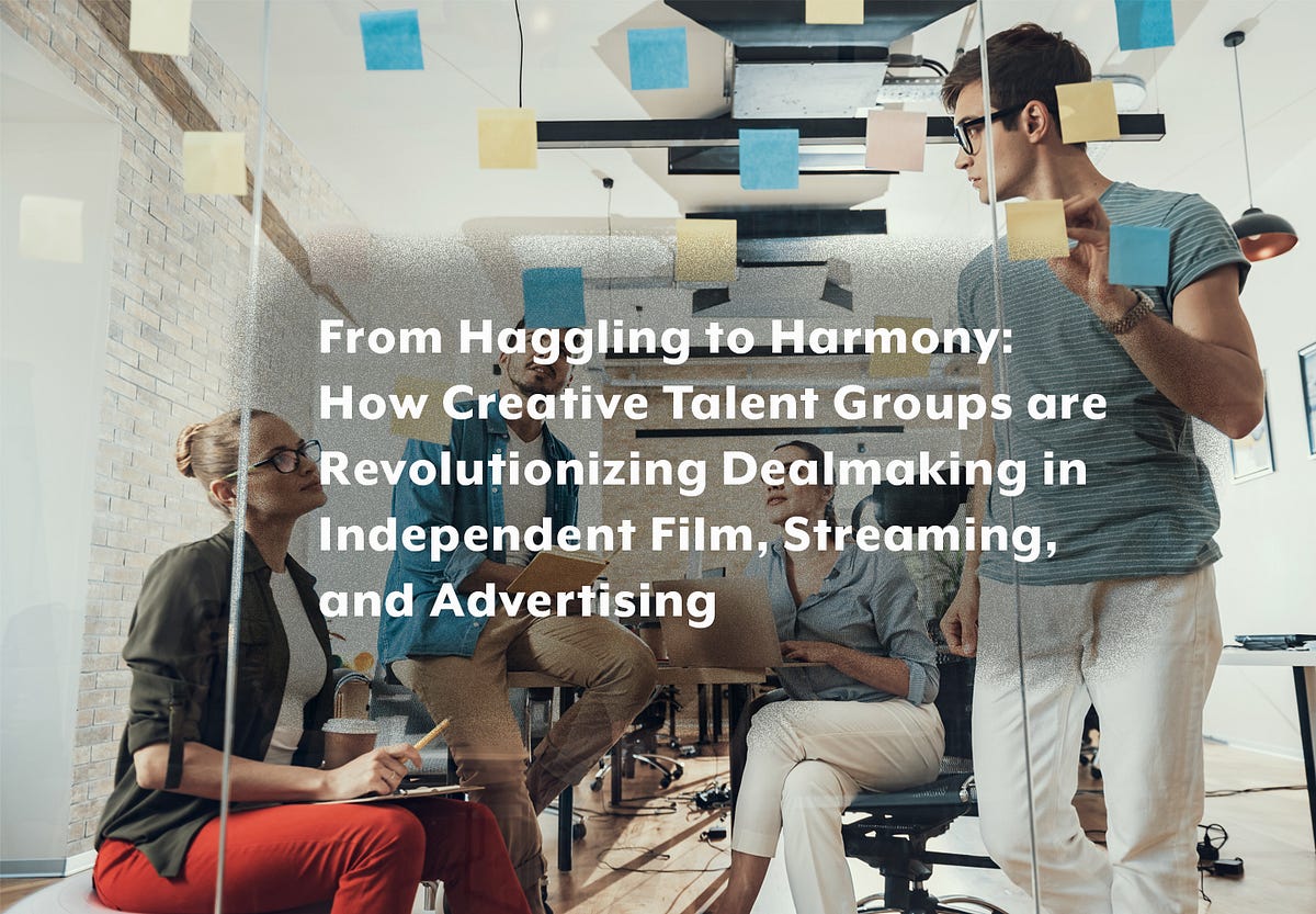 From Haggling to Harmony: How Creative Talent Groups are ...