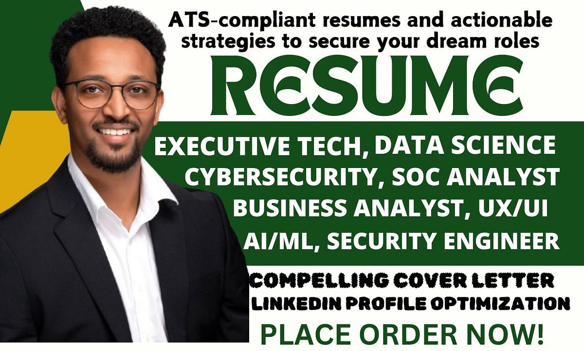 I will write data science, data analyst, cybersecurity, business analyst and soc resume | by ...