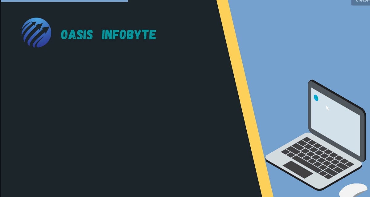 MY INTERNSHIP EXPERIENCE OF OASIS INFOBYTE Hello connections!! I Happy to announce that I have ...