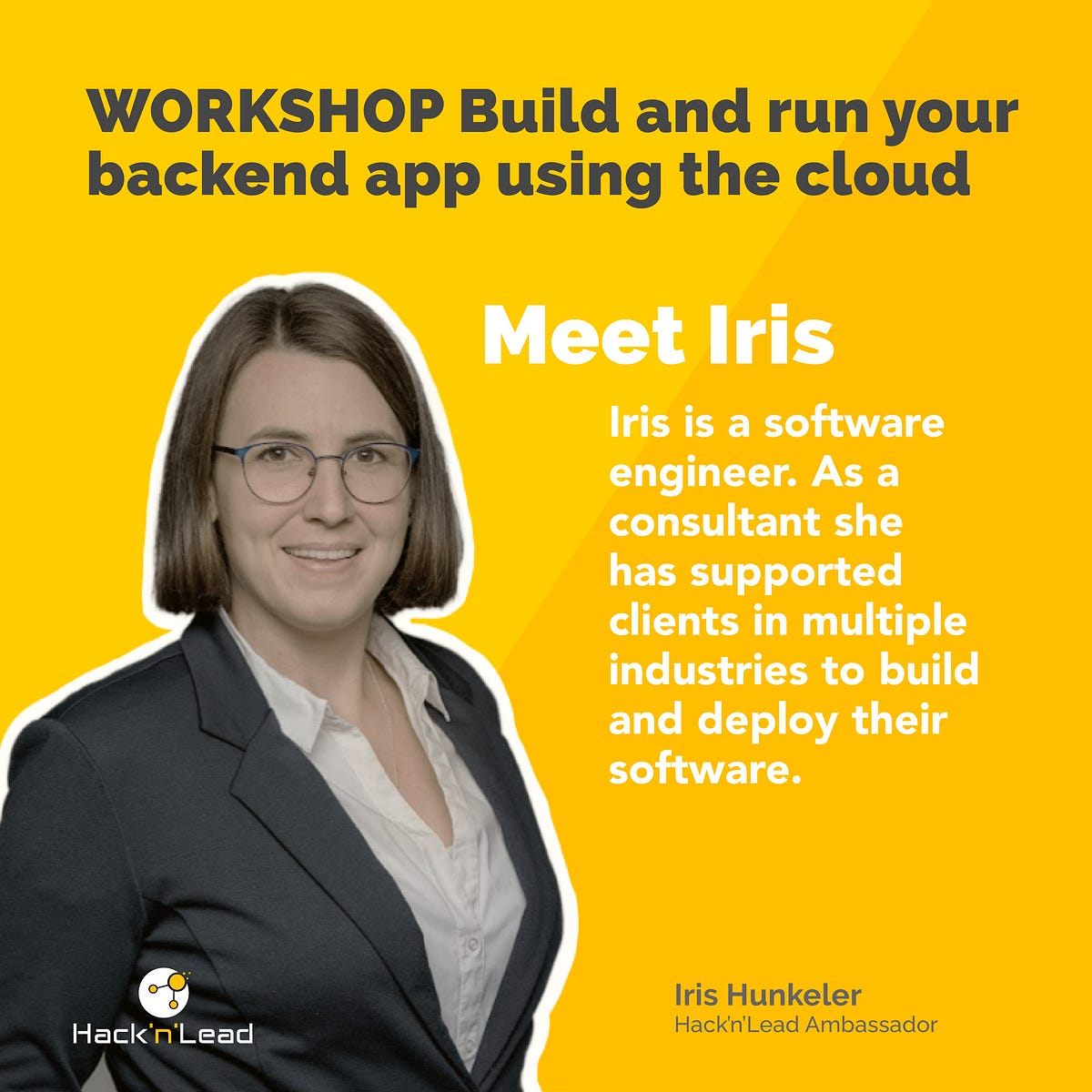 Build and run your backend app using the cloud — Interview with Iris Hunkeler | by women++ ...