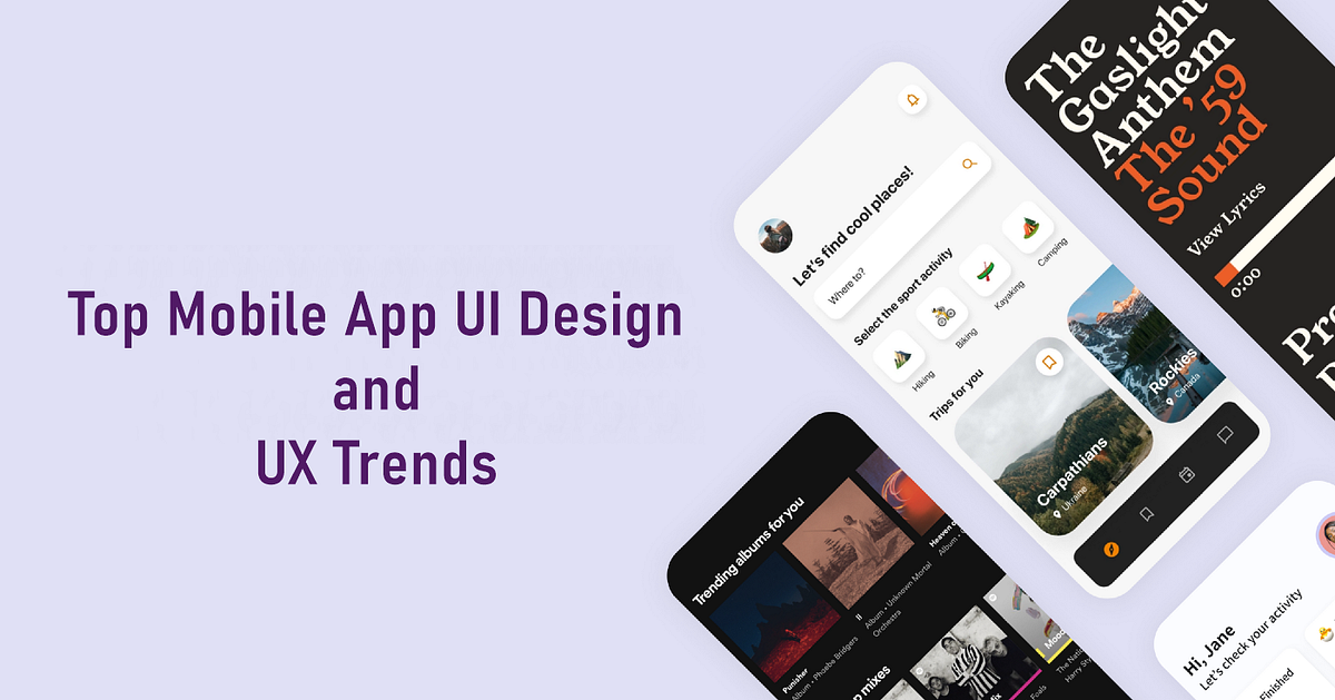 Top Mobile App UI Design and UX Trends For 2023 | by Jessyvictany | Medium
