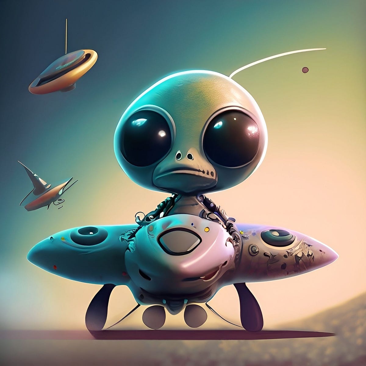 Baby Alien 31 - Ufoalienchaos - Medium