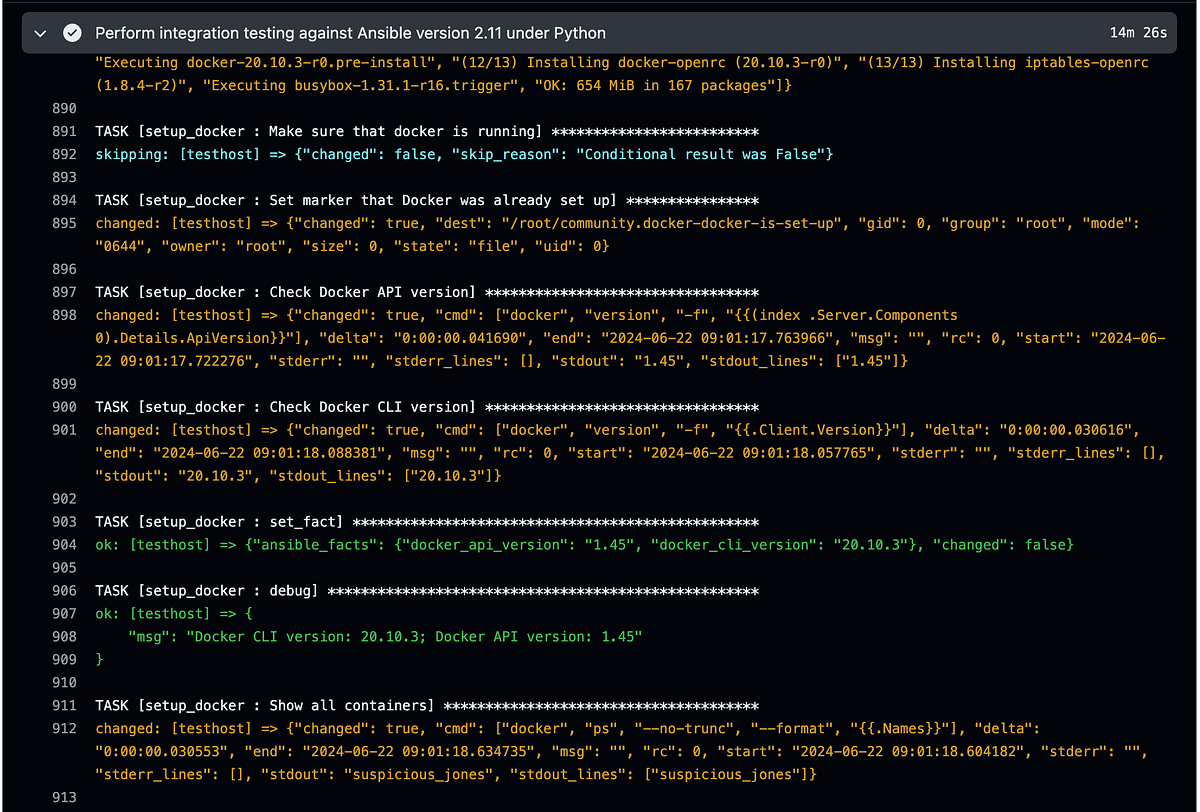 Run “ansible Test” Locally On Docker And Over Ssh By Andrew Dawes