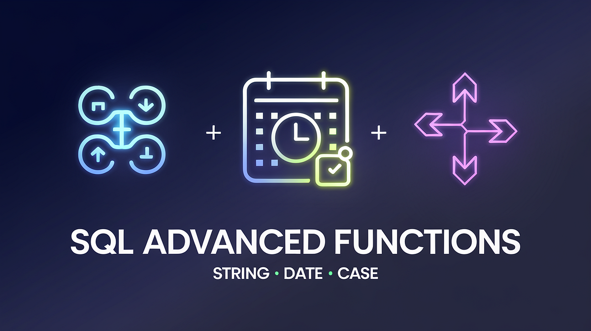 Mastering SQL Advanced Functions: A Complete Guide to String, Date & CASE Operations | by Hossen ...