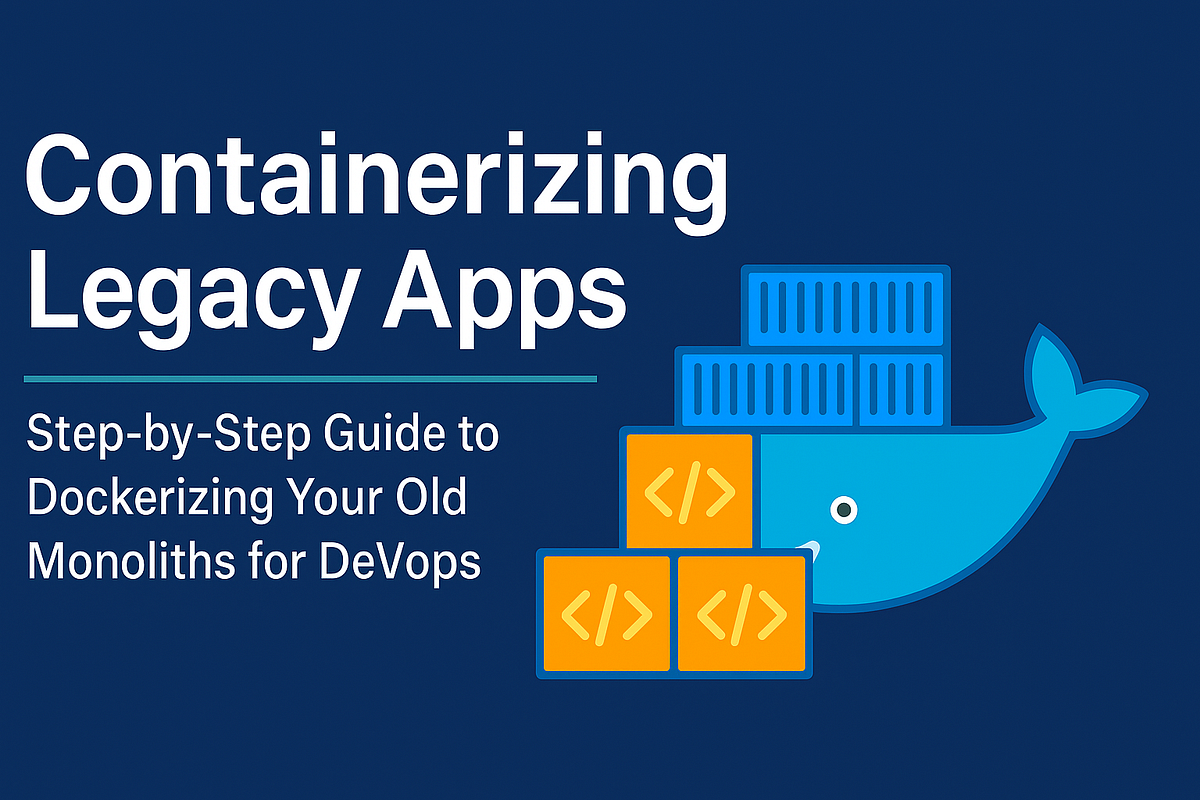 🚀 Day 12: Containerizing Legacy Apps — Step-by-Step Guide to Dockerizing Your Old Monoliths for ...