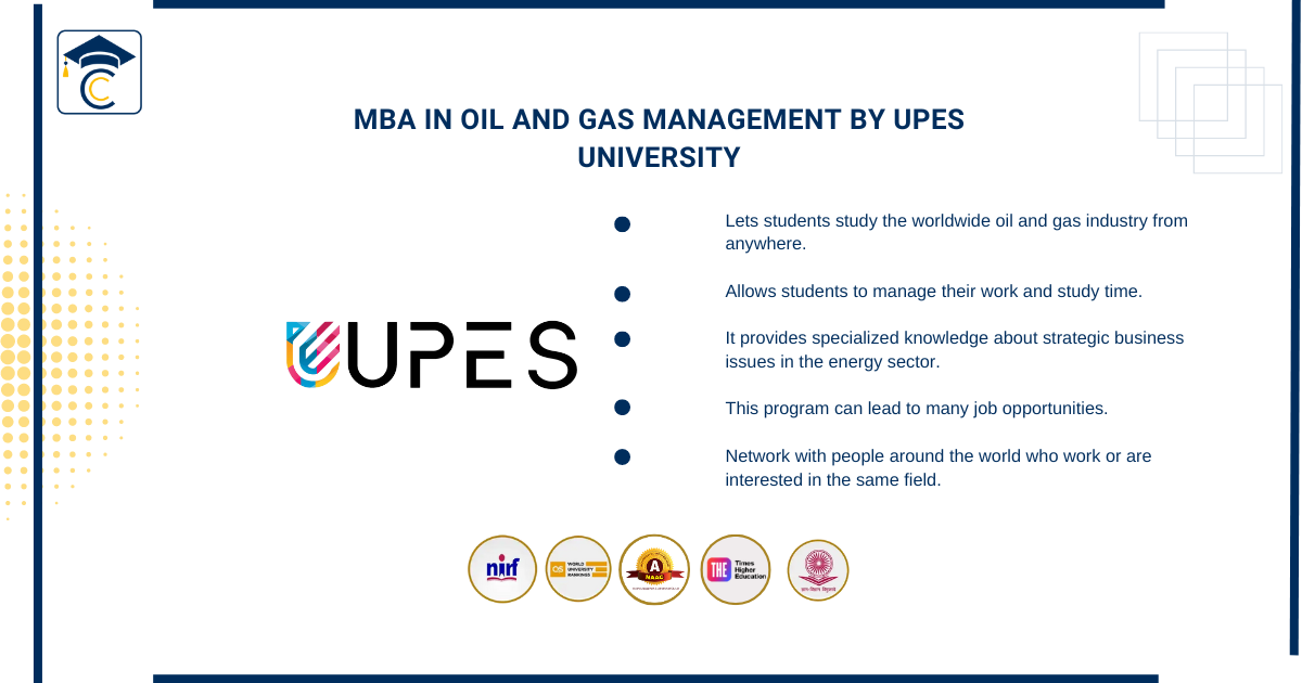University of Petroleum and Energy Studies (UPES) Offers Online MBA for ...