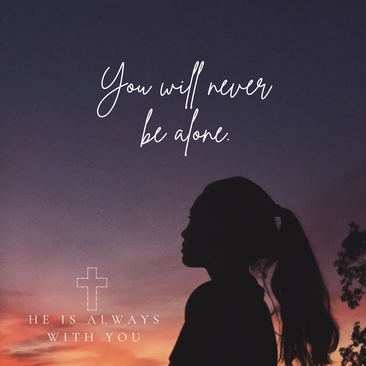 He is always with you. Hey, You. | by Lyka | Medium