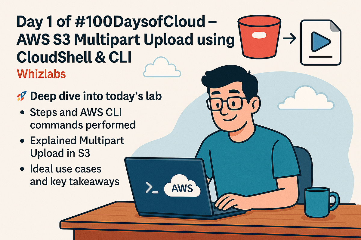 AWS S3 Multipart Upload: A Complete Hands-on Lab with AWS CloudShell & CLI | by Shubham Verma ...