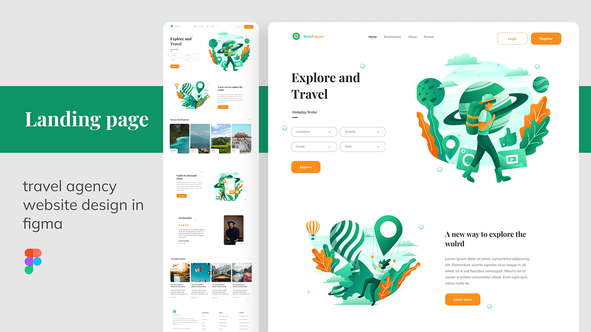 Landing Page Design Using Figma | Figma Tutorial - Soudemyacademy - Medium
