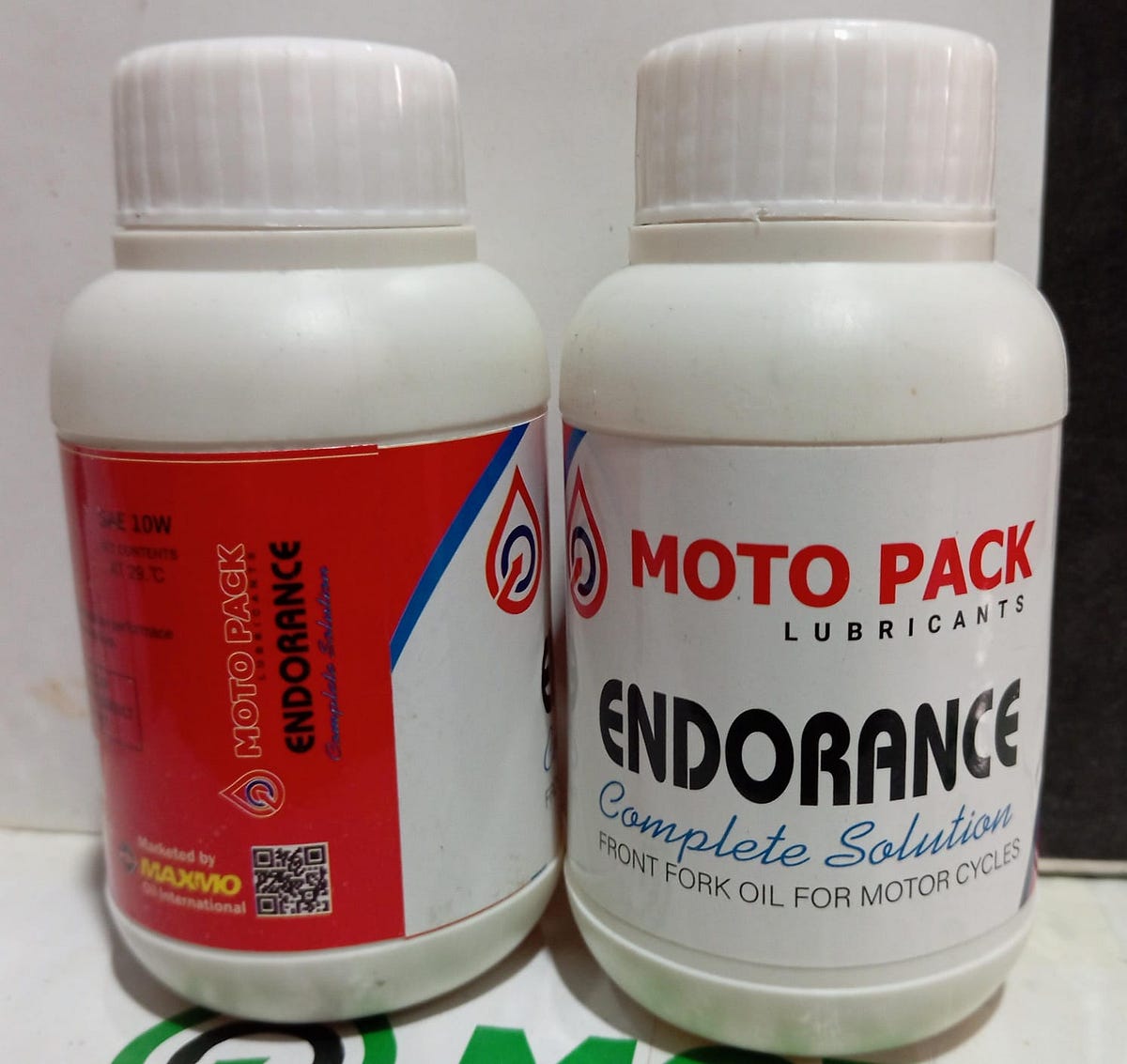 MOTOPACK lubricants FRONT FORK OIL FOR MOTOR CYCLE formulated By:UAE - MAXMO OIL INTERNATIONAL ...