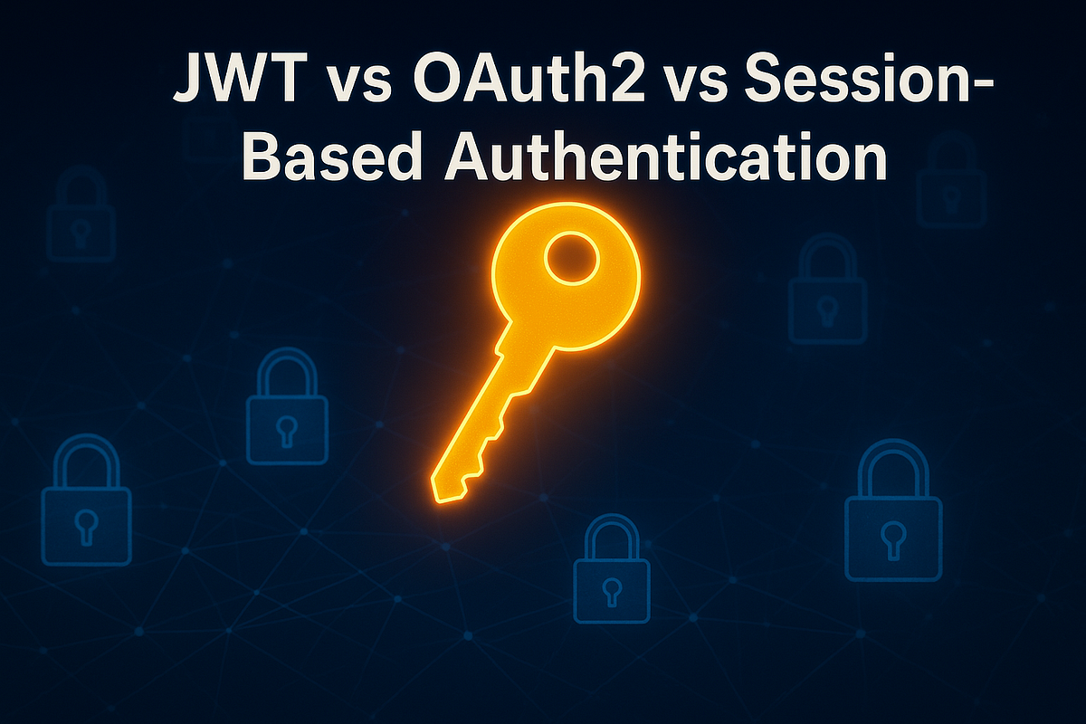 JWT vs OAuth2 vs Session-Based — A Developer’s Story | by Vignesh ...