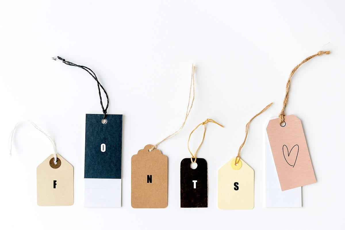 How to style and arrange the text on your website | by Ainsley F | UX ...