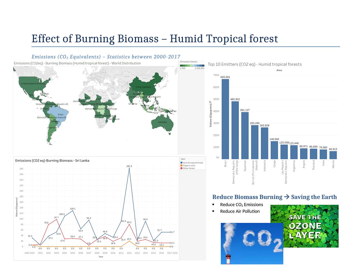 Effect of Burning Biomass — Humid Tropical forest | by Dinesh Kuruppu ...
