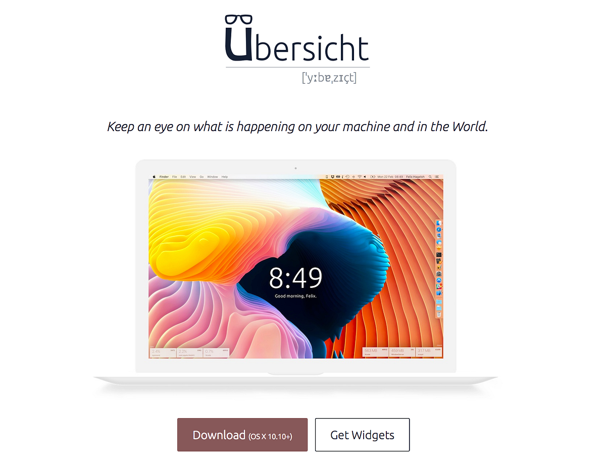 [Mac] Make your personal dashboard on desktop in 5 mins (2) | by ...