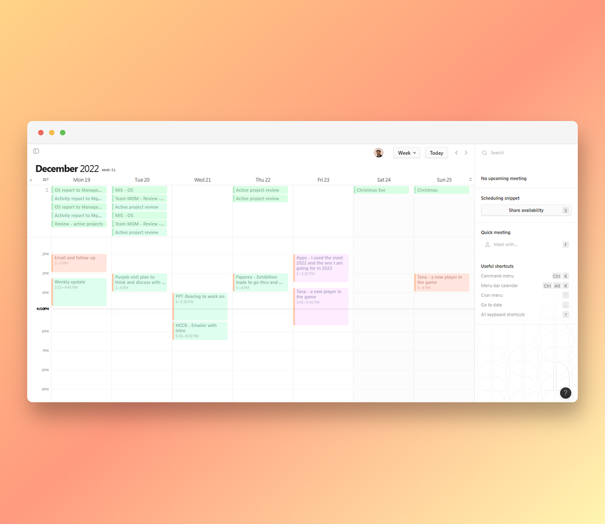 A better calendar — Cron. Design your day with ‘Best Designed… | by ...