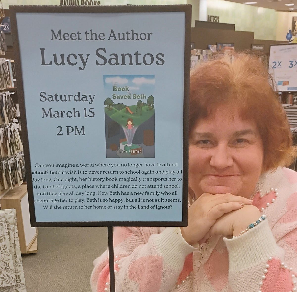 My book signing was a wonderful experience | by Lucy Santos | Mar, 2025 ...