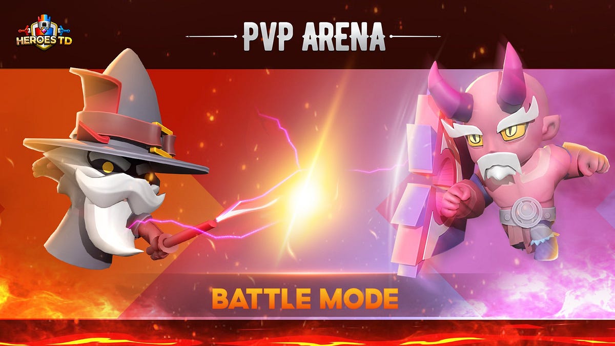 [BATTLE MODE #1] PvP ARENA PvP Arena is the first mode of Heroes TD ...