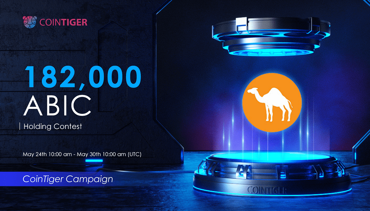 ABIC Holding Contest. 182,000 ABIC to Give Away! | by CoinTiger ...