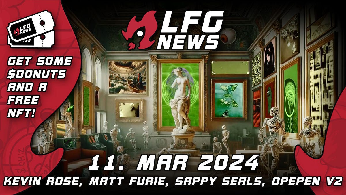 Kevin Rose, Matt Furie, Sappy Seals and Jack Butcher are the LFG NFT ...