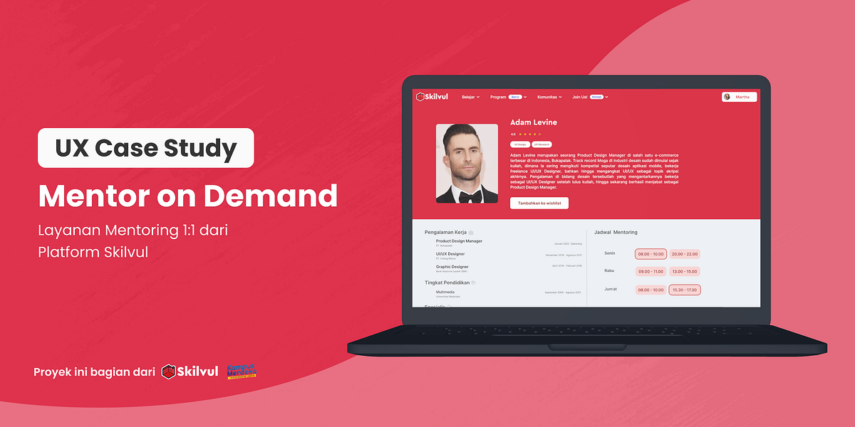 UX Case Study: Layanan Mentor on Demand Skilvul | by Safina Nur Rahmah | Medium