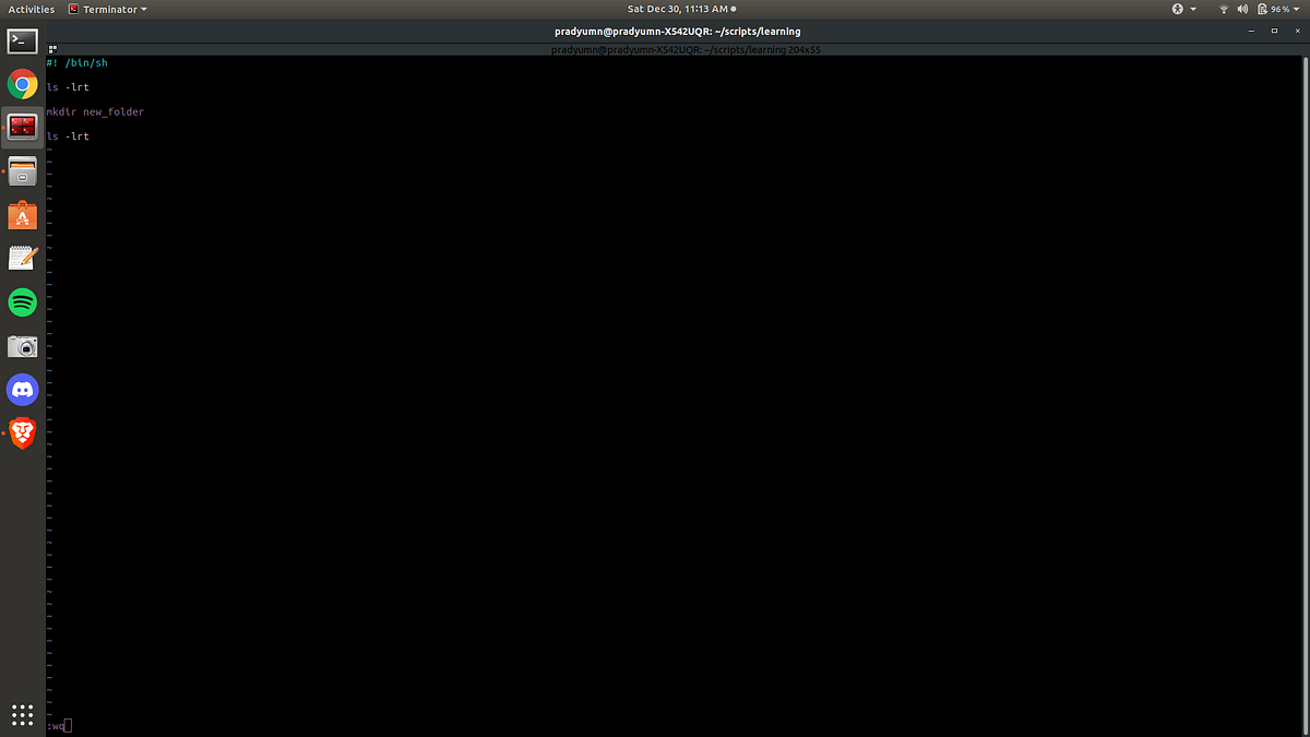 The 1, 2, 3s of Shell Scripting. (30 December 23) This post talks about ...