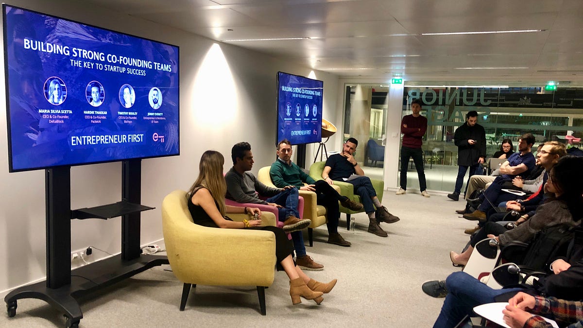 Building strong co-founding teams from scratch - EF’s secret recipe ...