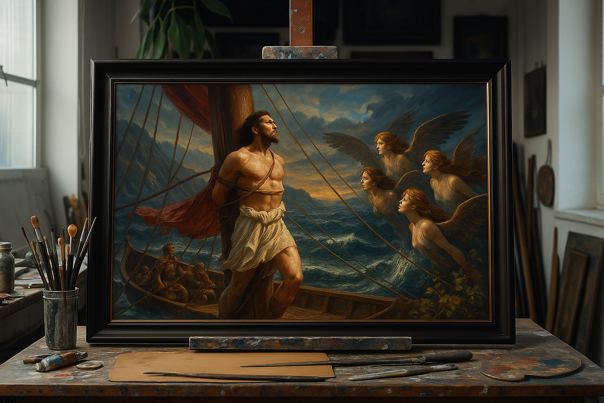 The Longing and the Bind: Odysseus and the Sirens | by Thierry | Medium