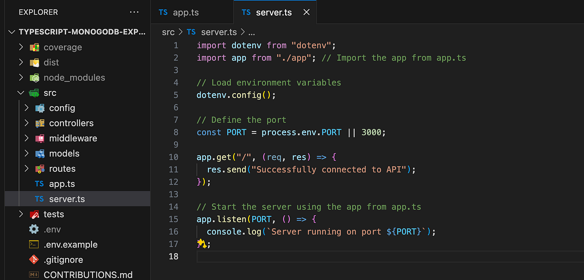 Jumpstart Your API Development with this Streamlined Express.js and MongoDB Template with ...