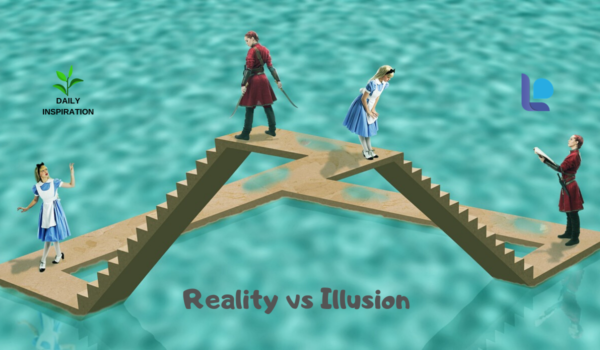 Reality vs Illusion. Illusion — an instance of a wrong or… | by Daily ...