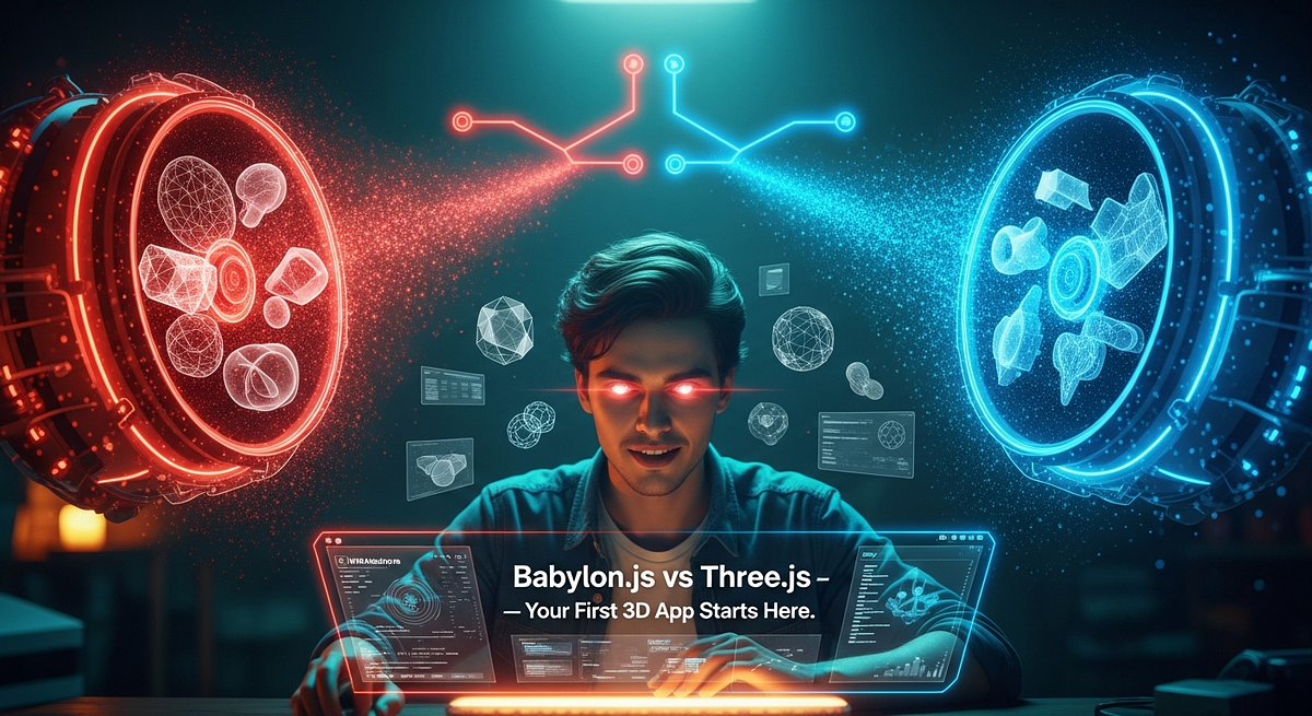 Babylonjs vs Threejs Your First 3D App Starts Here | by Devin Rosario | Nov, 2025 | Medium