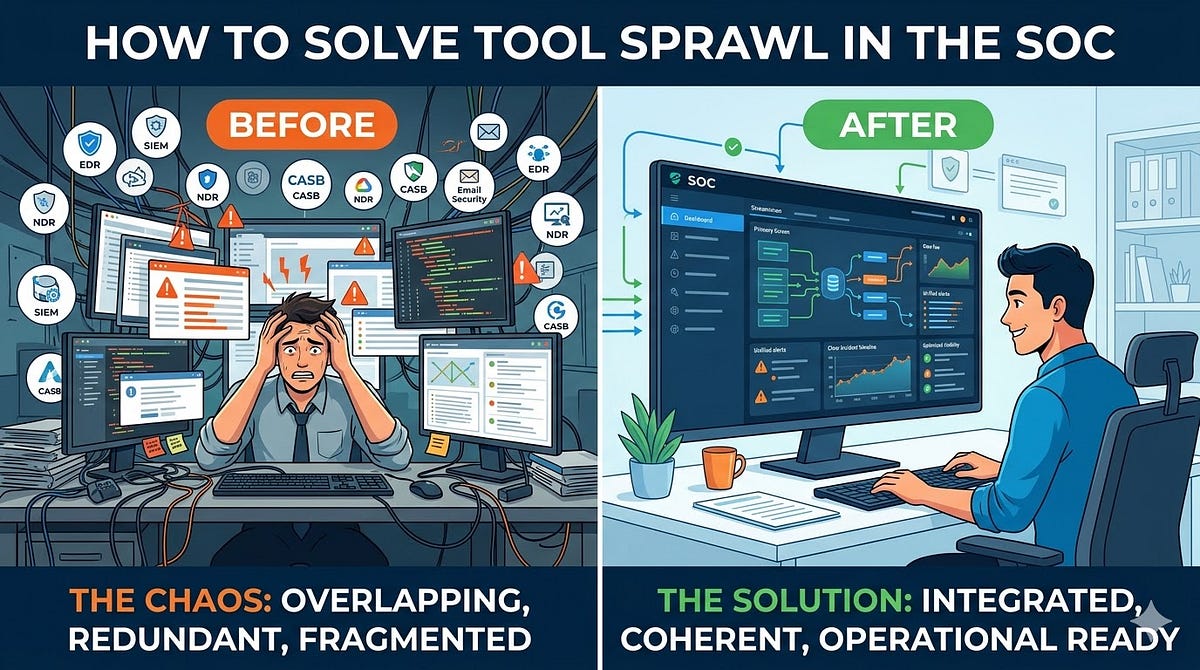 How to Solve Tool Sprawl in the SOC | by Omar Tarek Zayed | Detect FYI