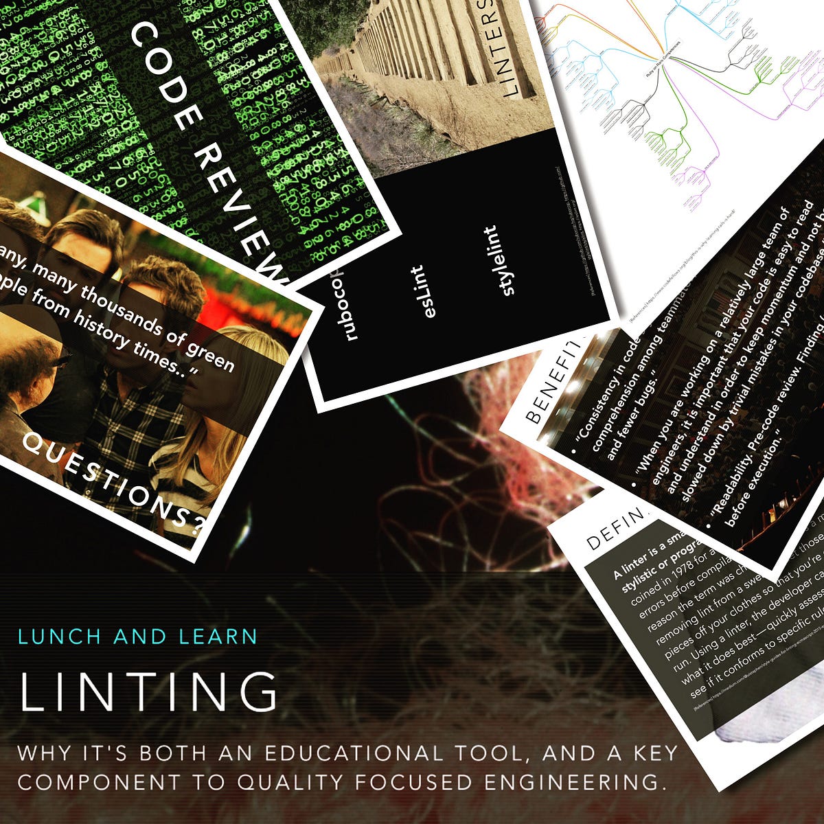 Linting. During our lunch and learn last week I… | by Chris Hough | Medium