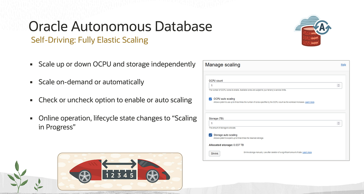 Autonomous Database — Scaling. In this article, we’ll discuss about ...