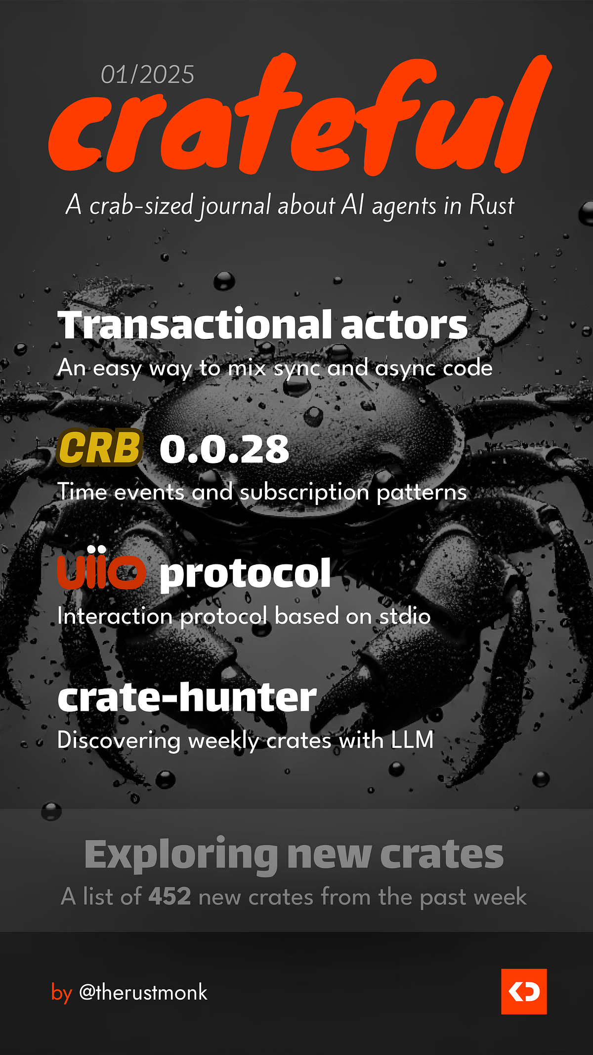 Crateful 01/25 — new Rust journal - Denis Kolodin - Medium