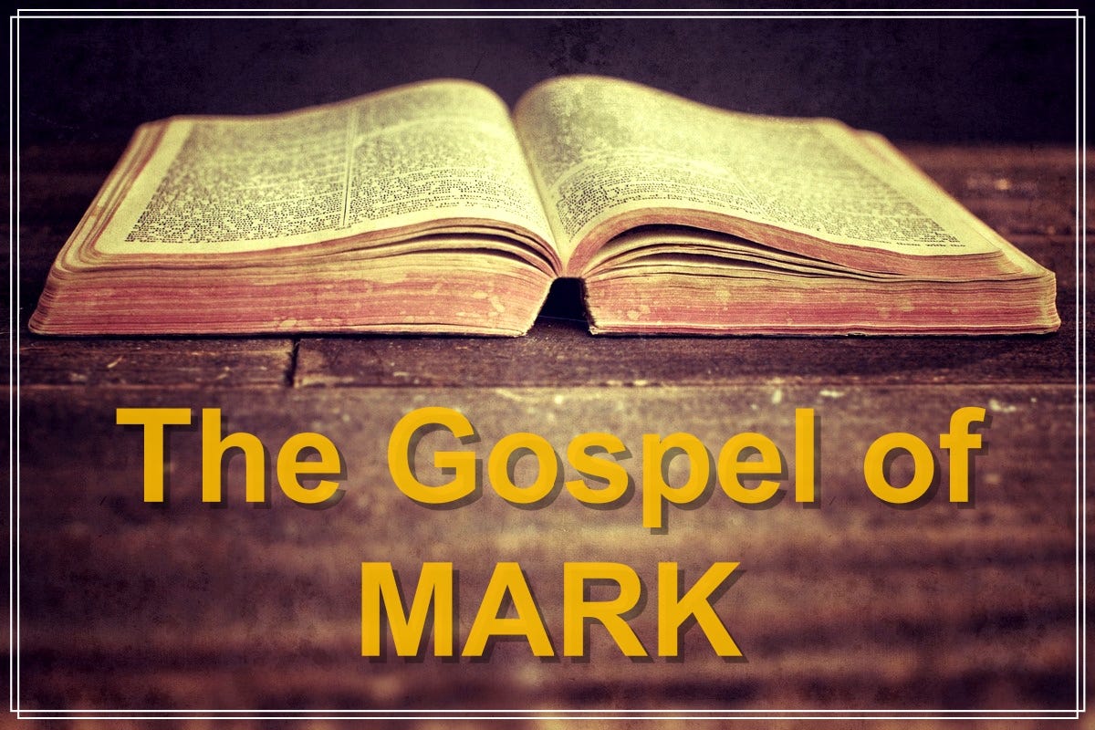 The Gospel of Mark. Mark 1:1–26 | by Matthew White | Cornerstone Church ...
