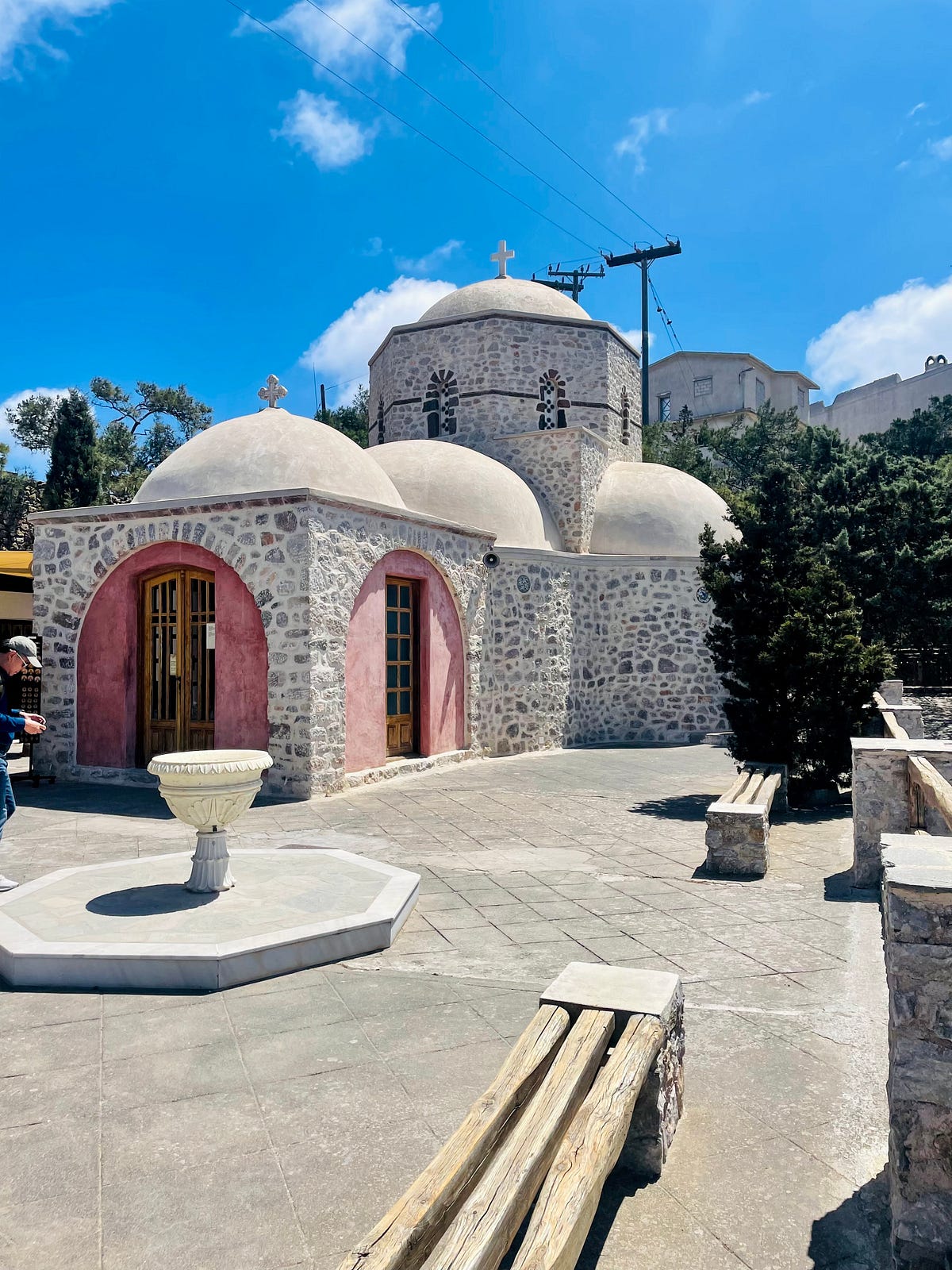 A Tranquil Journey to the Monastery of Profitis Ilias in Santorini ...