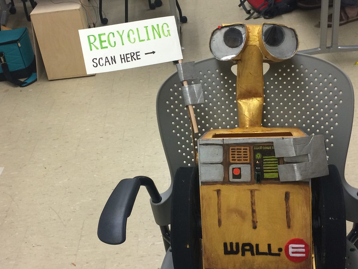 Robotic Trash Can. HCID 521 | Prototyping Studio| Week 7|… | by Donglu ...