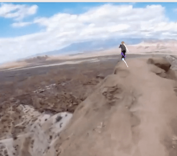 Person Falling Backwards Gif
