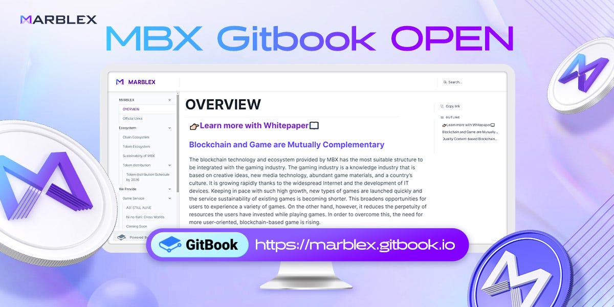 [ANN] MARBLEX Gitbook(Docs) Launch | by MARBLEX | MARBLEX | Medium