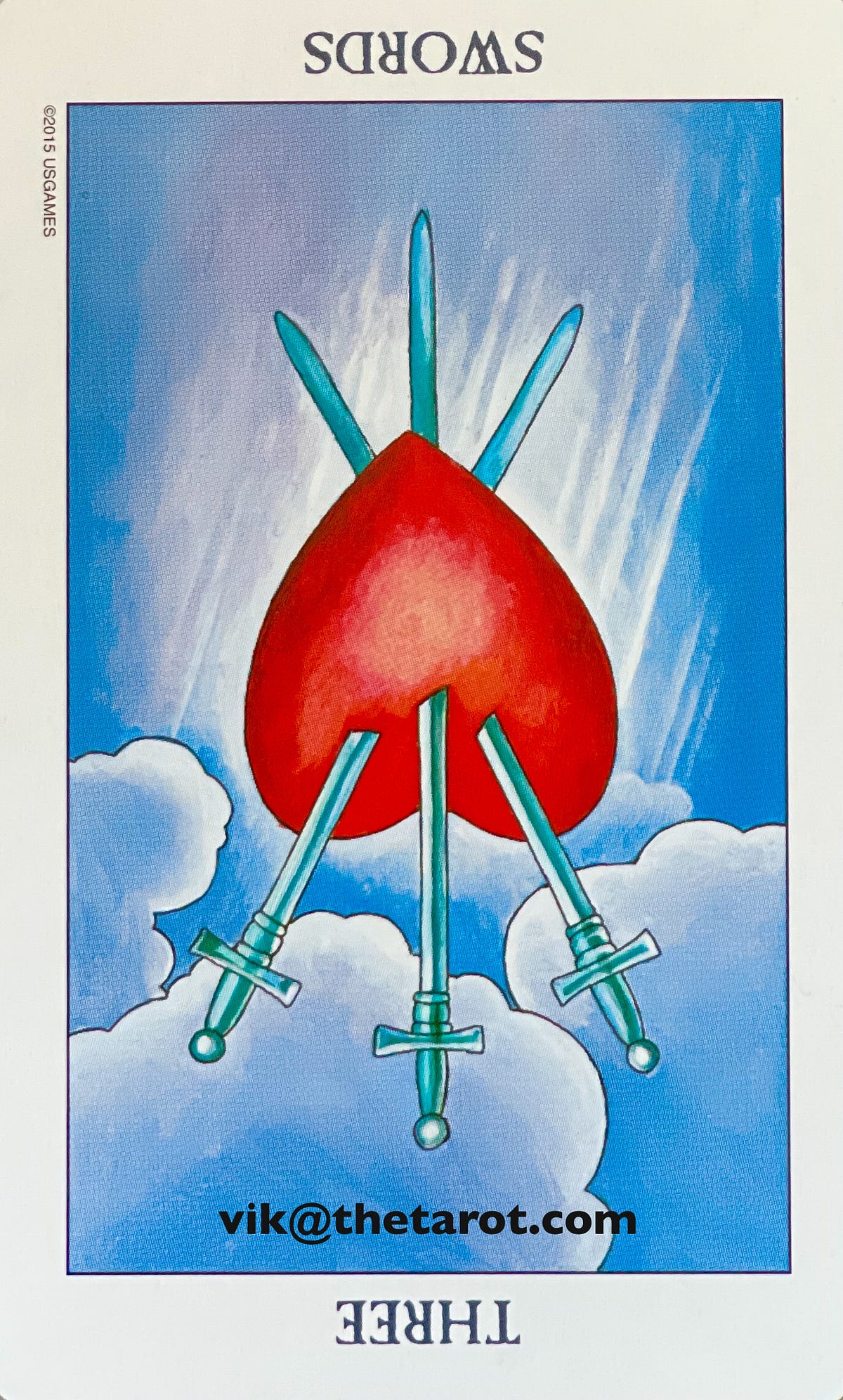 Tarot Card of the Day: Three of Swords (Reversed) | by Vik Kumar | The ...
